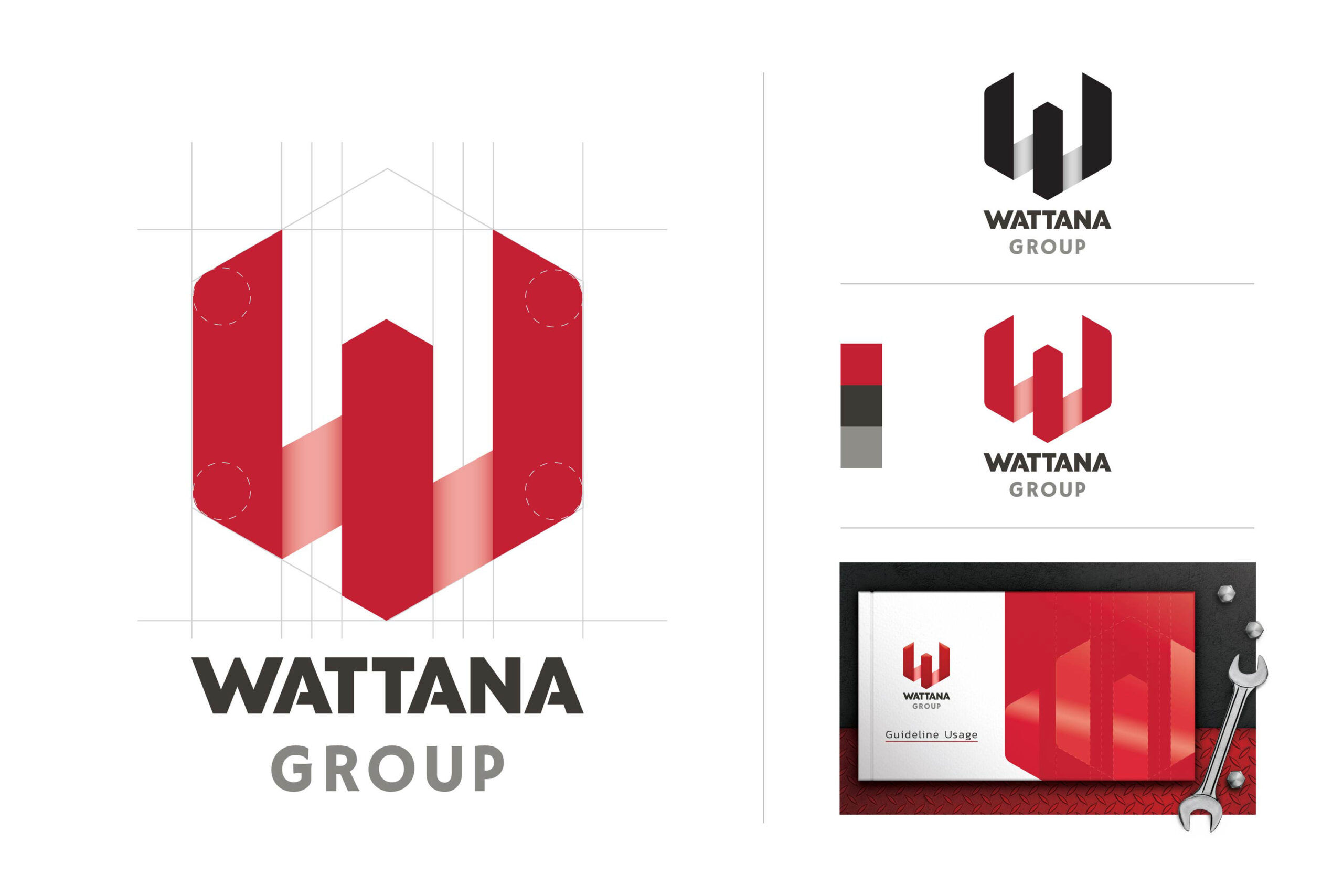 Wattana Group : Branding Design & Guideline Usage - strategic design agency