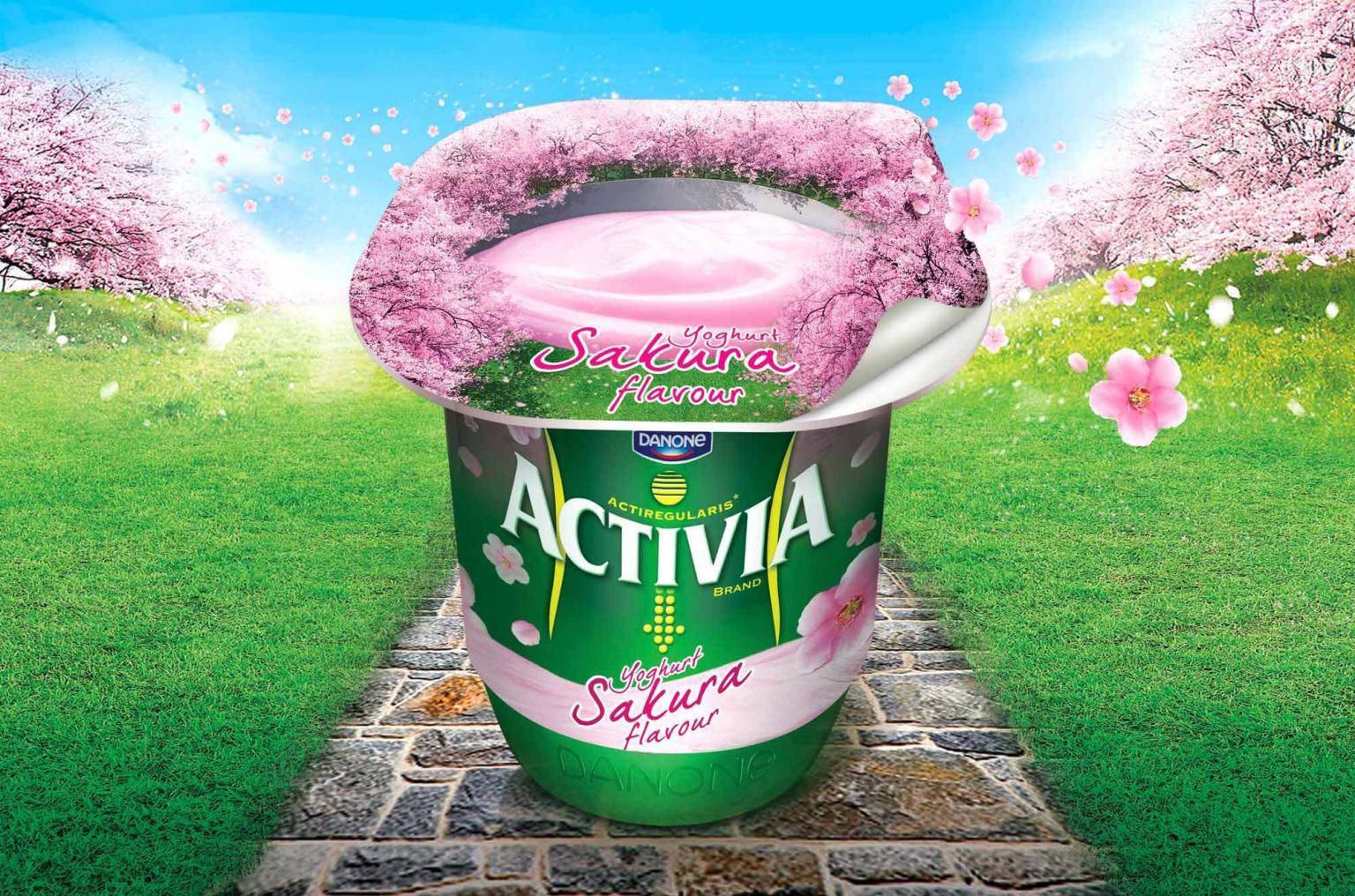 Activia : Cup Yogurt Limited Edition Packaging - strategic design agency