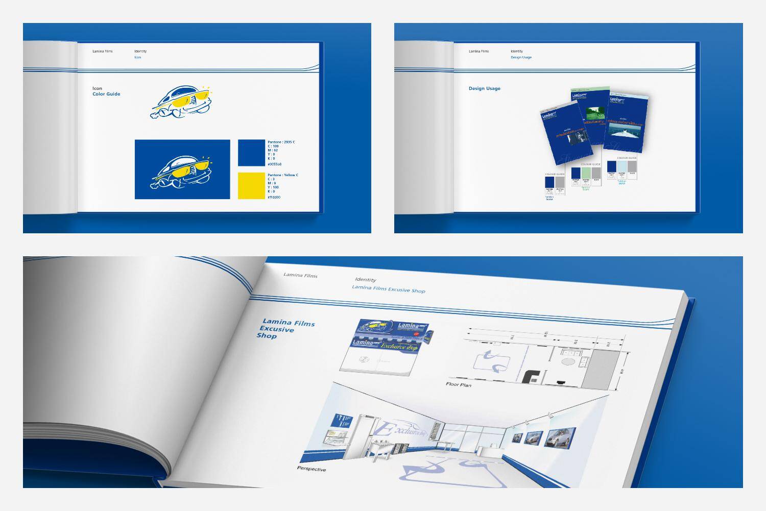 Lamina Films : CI Guideline - strategic design agency