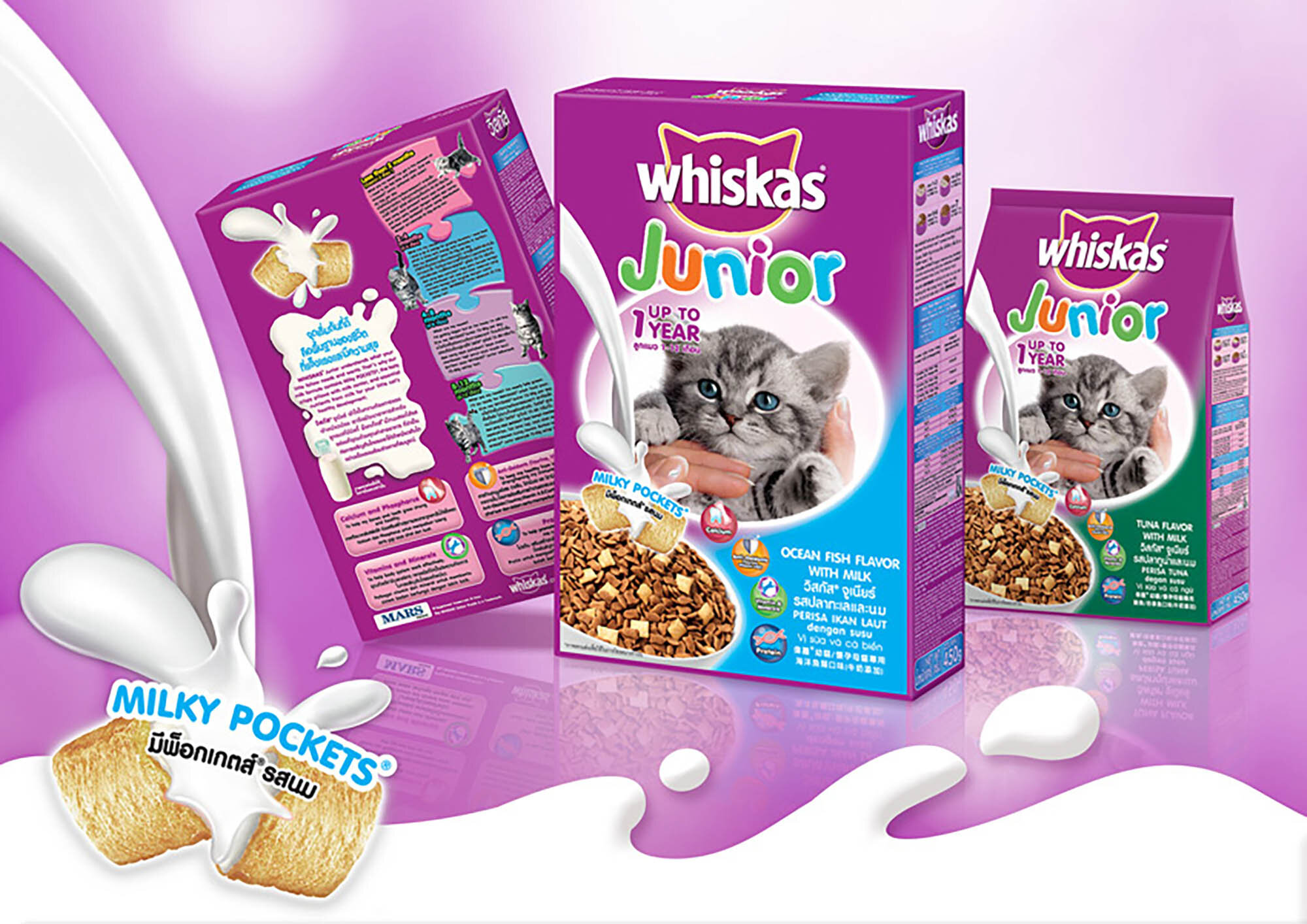 Whiskas Dry : Packaging - strategic design agency