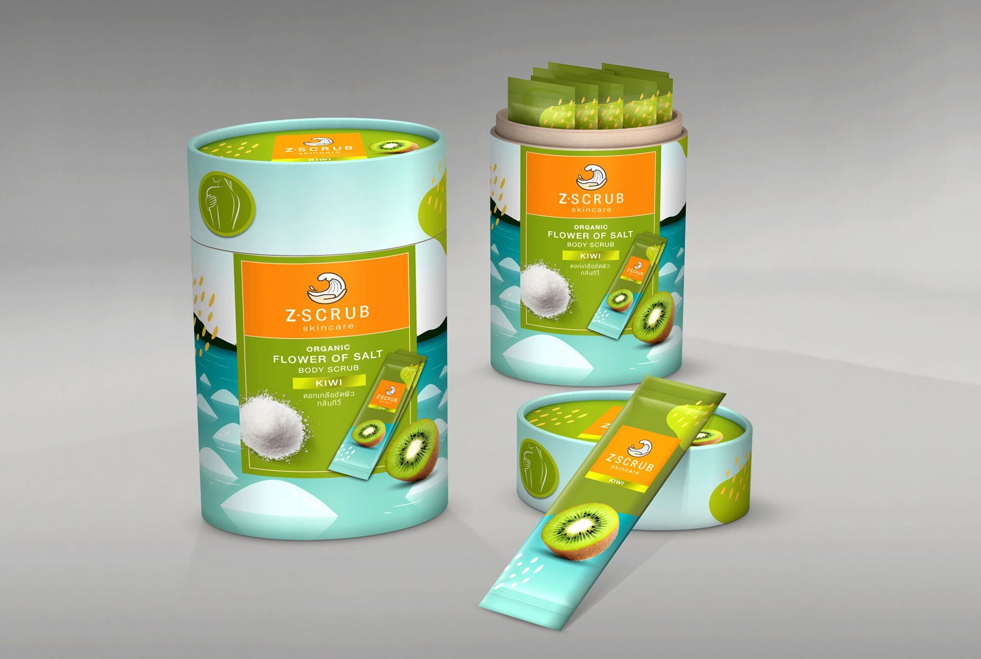 Z-Scrub : Packaging - strategic design agency