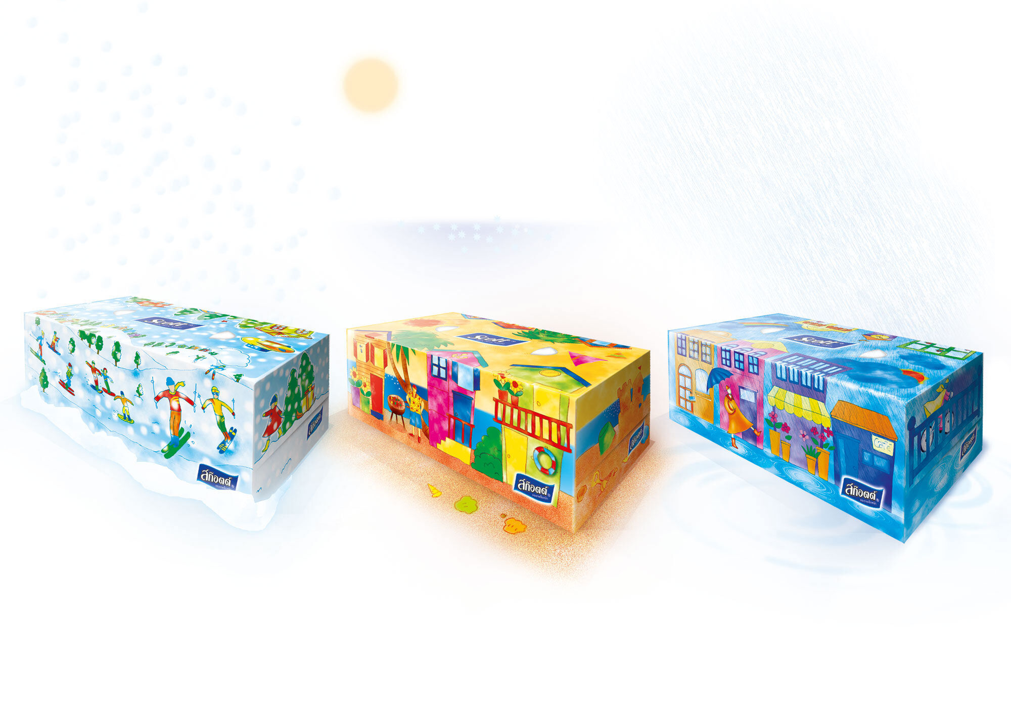 Tissue Scott : Packaging - strategic design agency