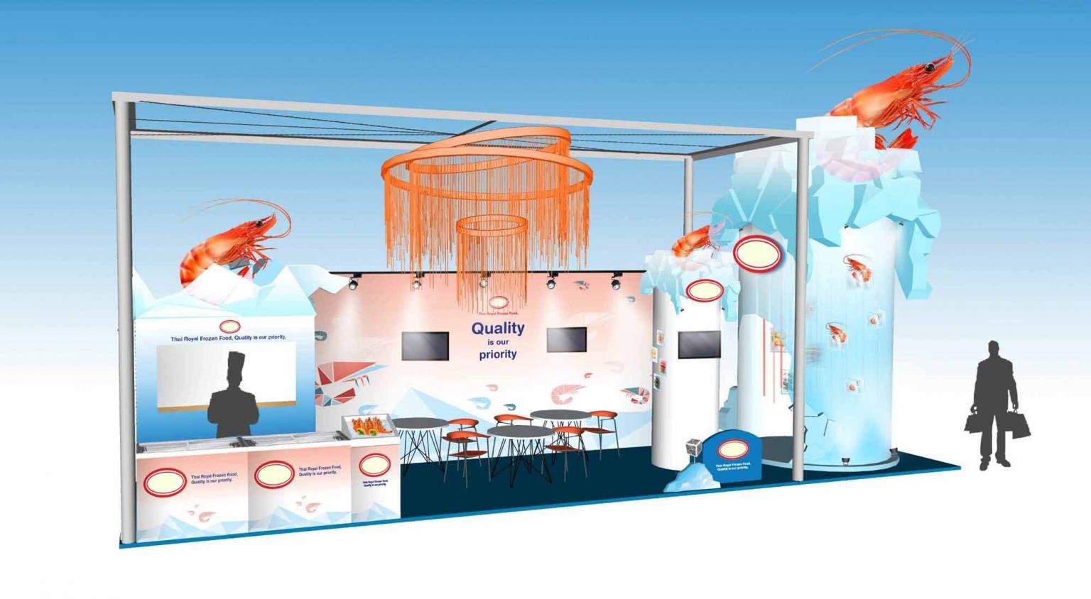 ออกแบบบูธอย่างไรให้เตะตาโดนใจคน - Ideogram design