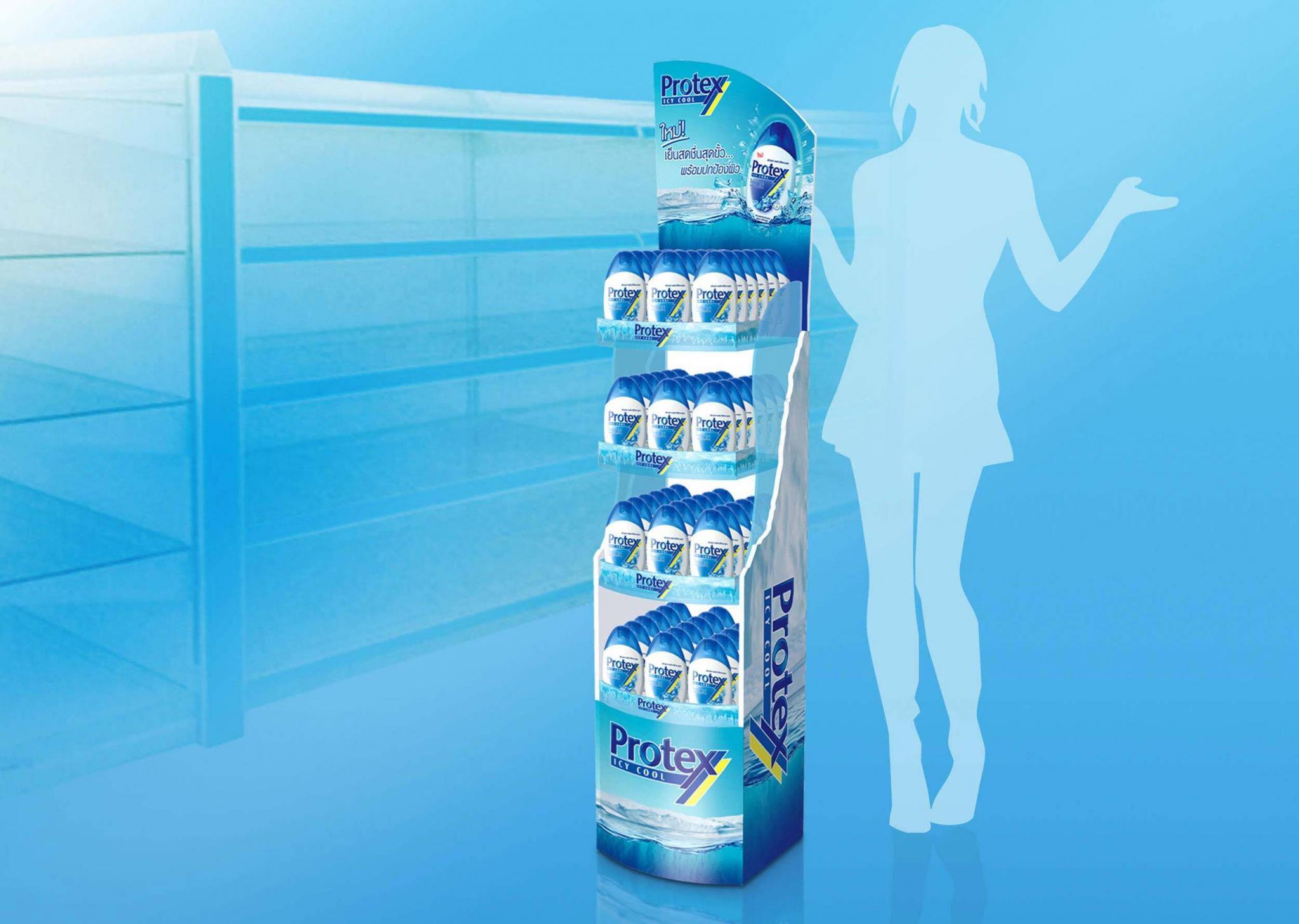 Protex Icy Cool : Display - strategic design agency