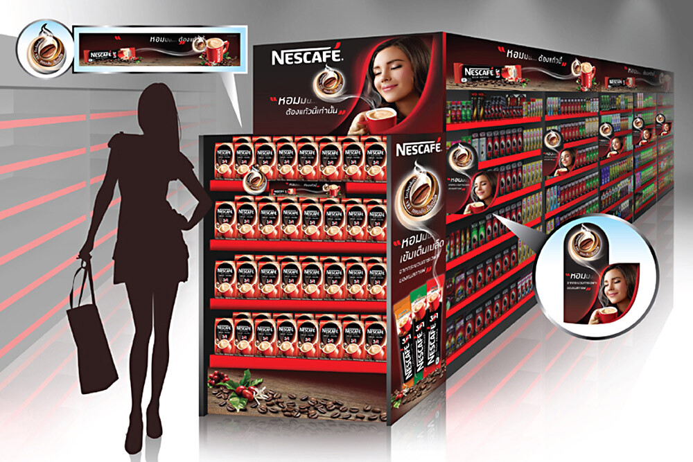 Nescafe : Point of Purchase - strategic design agency