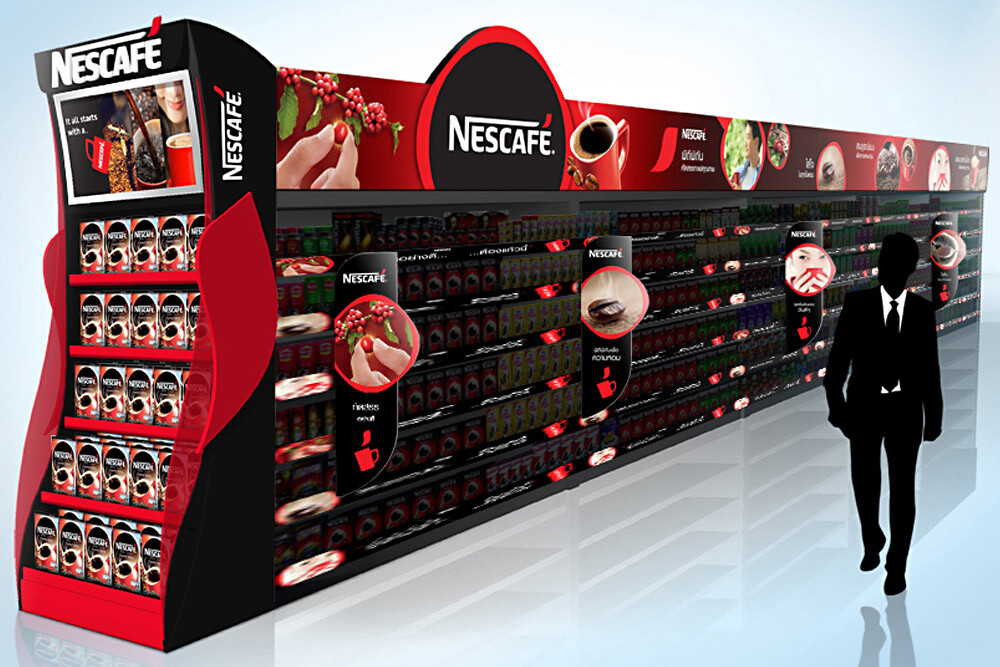 Nescafe : Point of Purchase - strategic design agency