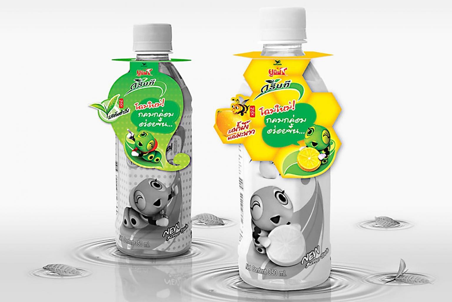 Unif Greentea : Point of Purchase - strategic design agency