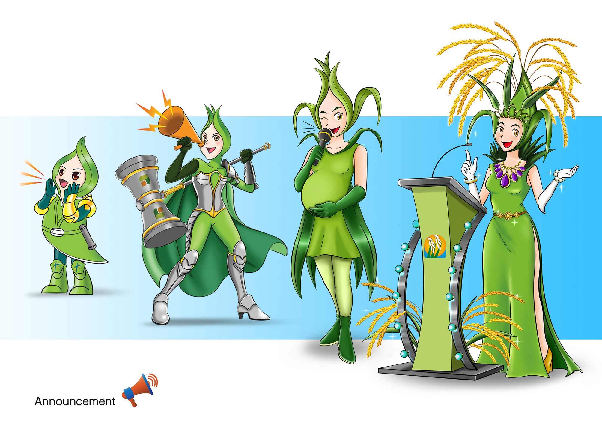 Syngenta rice : Illustrations - strategic design agency