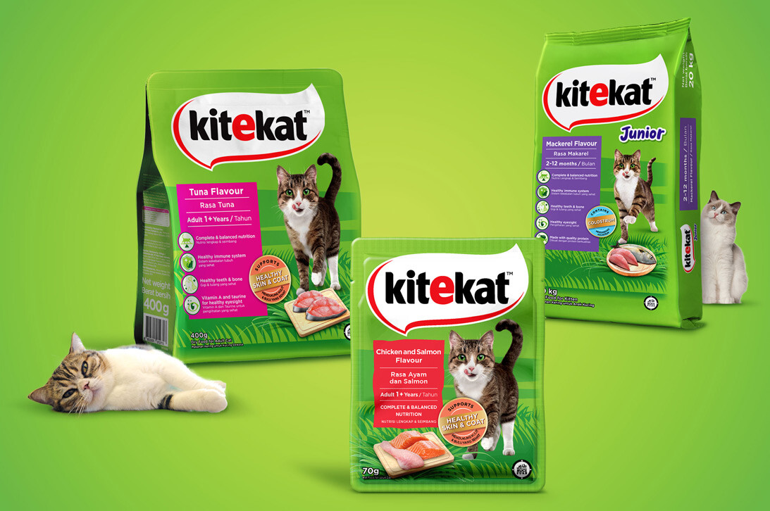 Kitekat : Packaging Design - strategic design agency