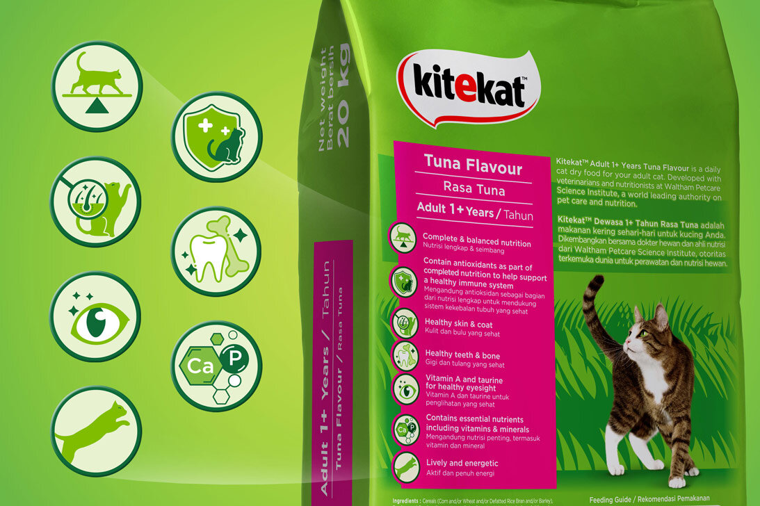 Kitekat Packaging Design Strategic Design Agency