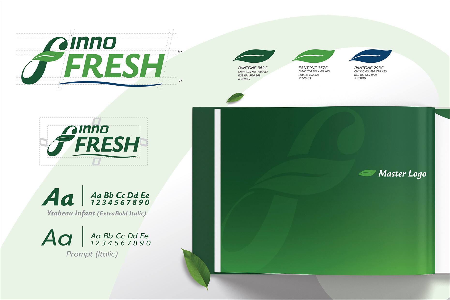 InnoFresh : Branding Design & CI Guideline Usage - strategic design agency