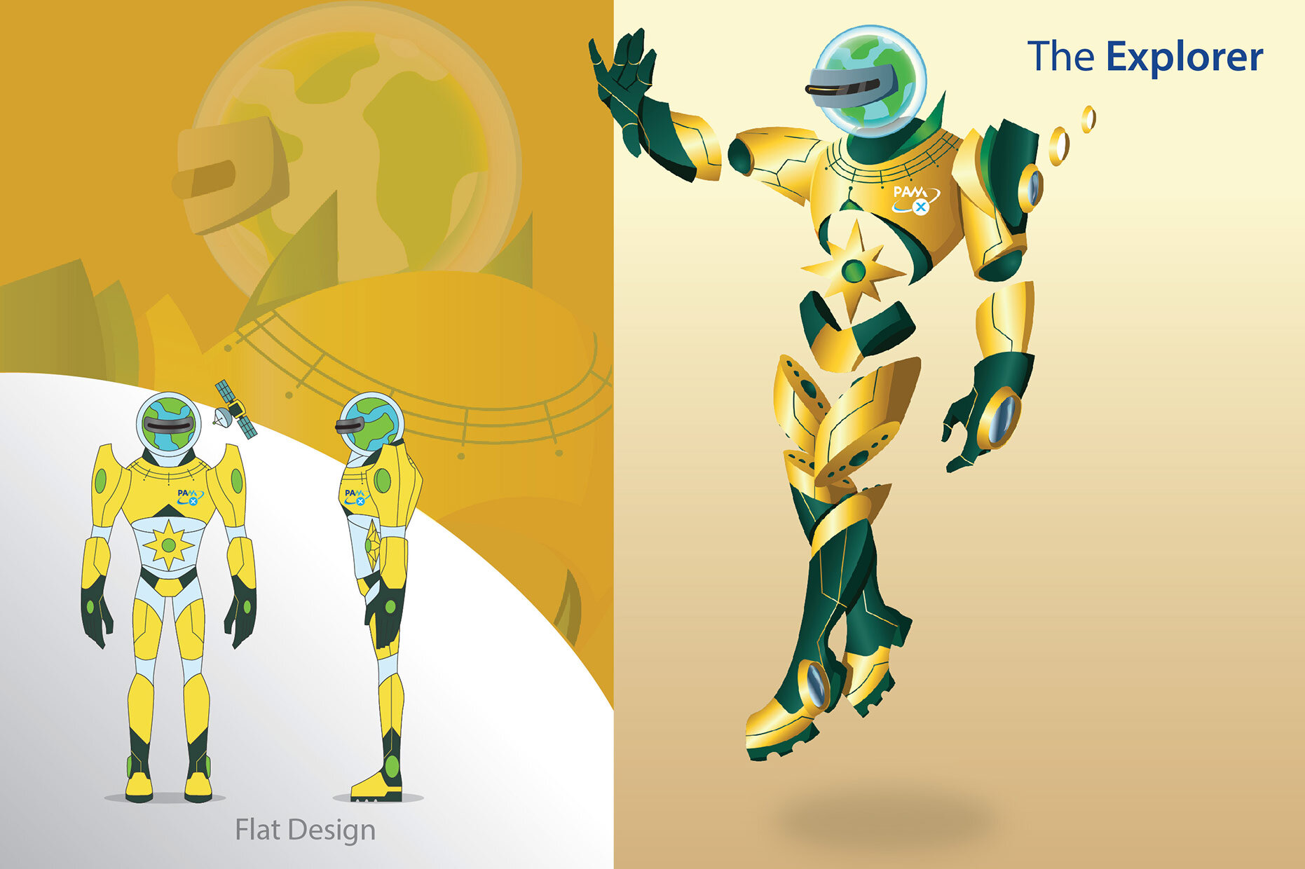 PAN ASIA Metals : Mascot and Activity Booth Design (PR Campaign ...