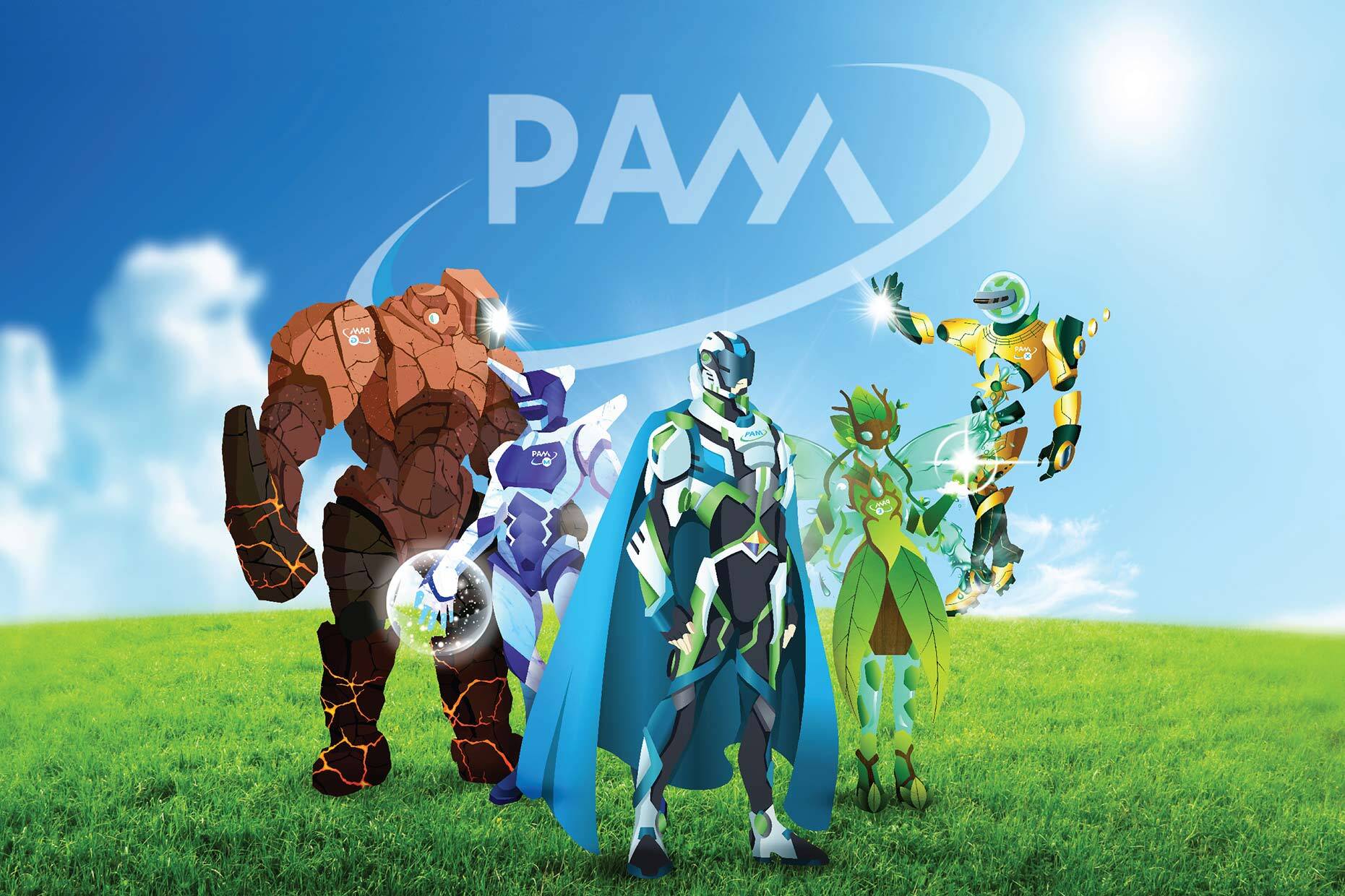 PAN ASIA Metals : Mascot and Activity Booth Design (PR Campaign ...