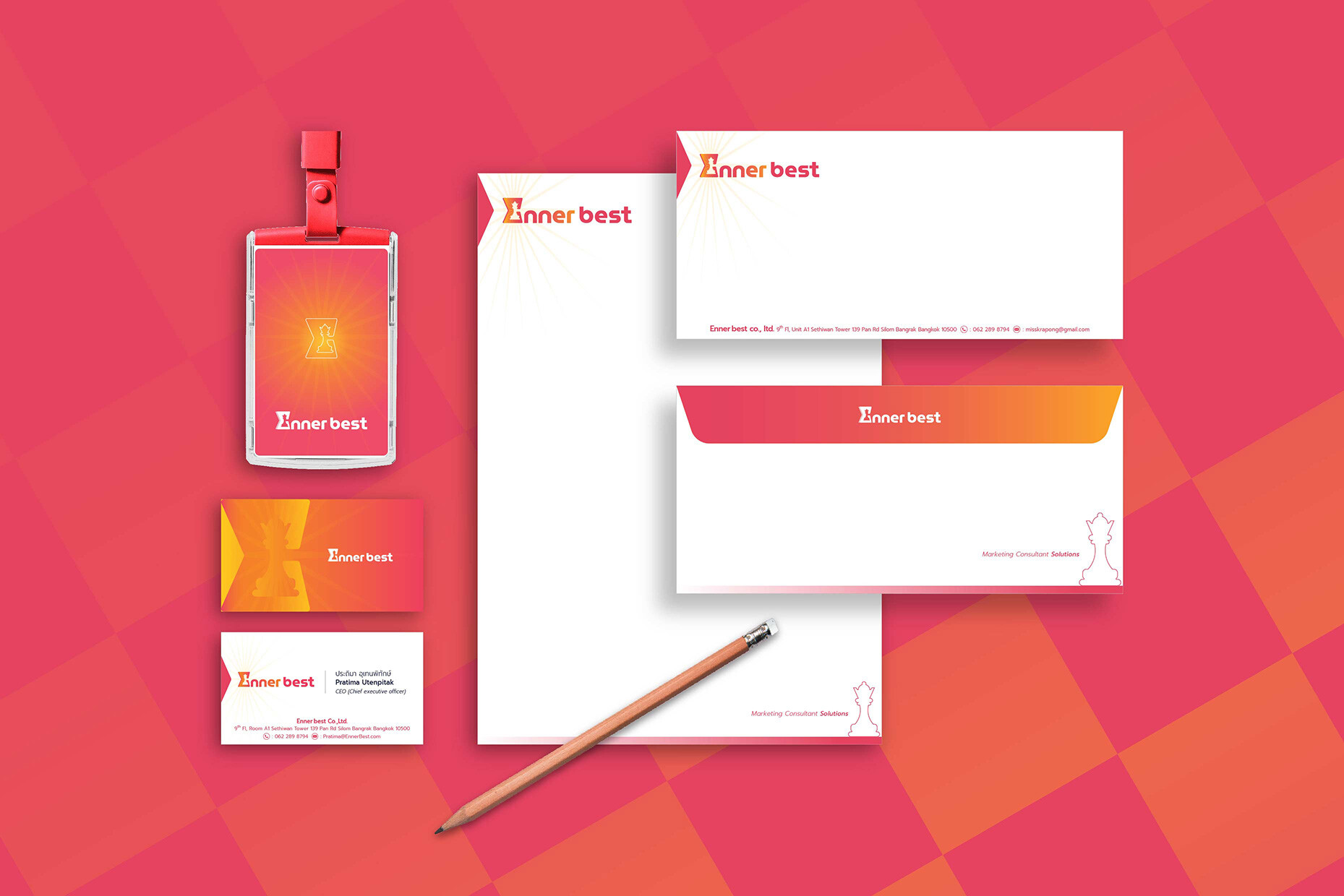 Enner best : Branding Design Project - strategic design agency