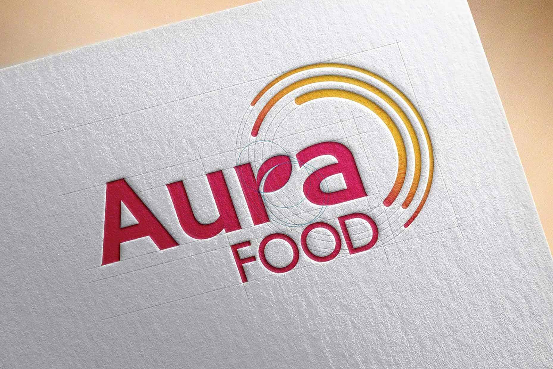 Aura Food : Branding design & Brand Guidelines - strategic design agency