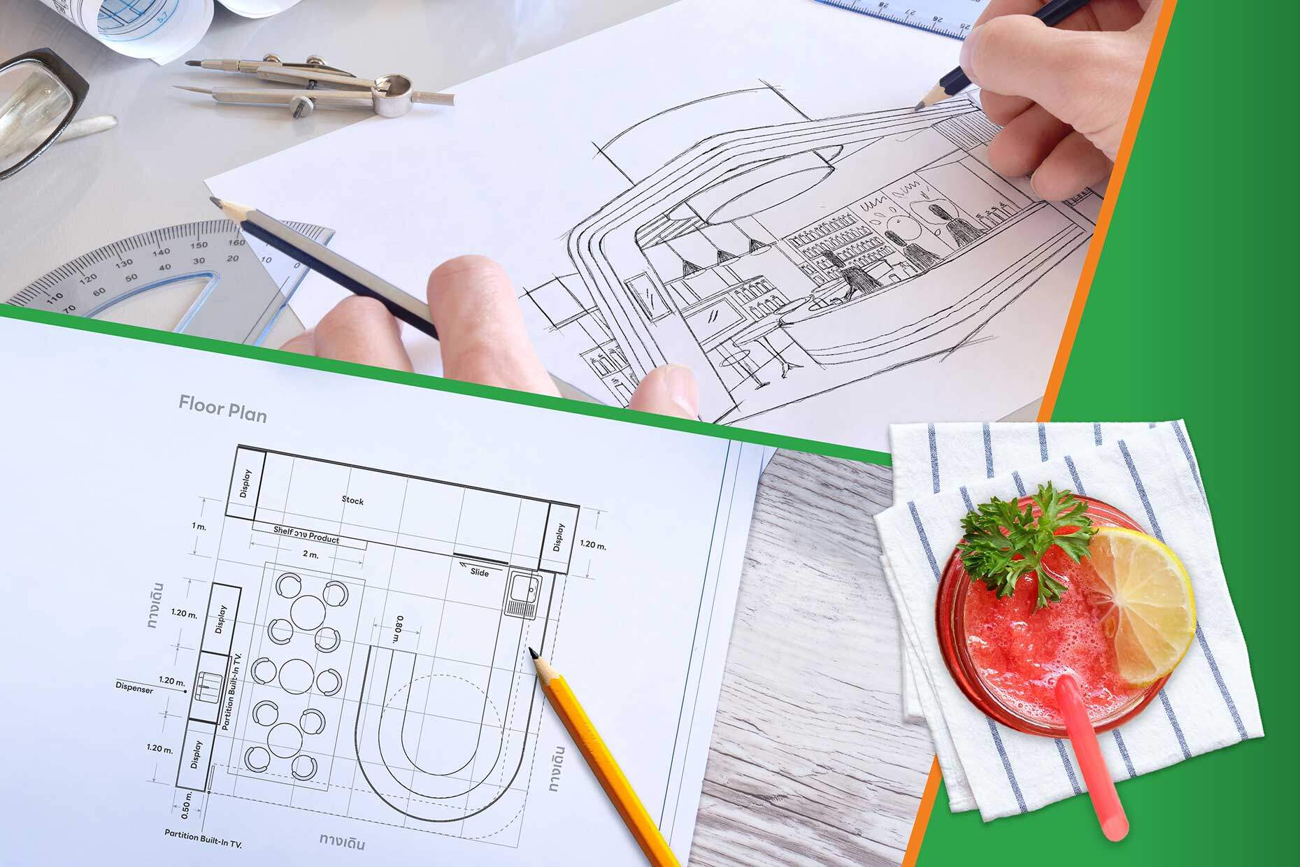 Ding Fong Food : Thaifex Booth Design - strategic design agency