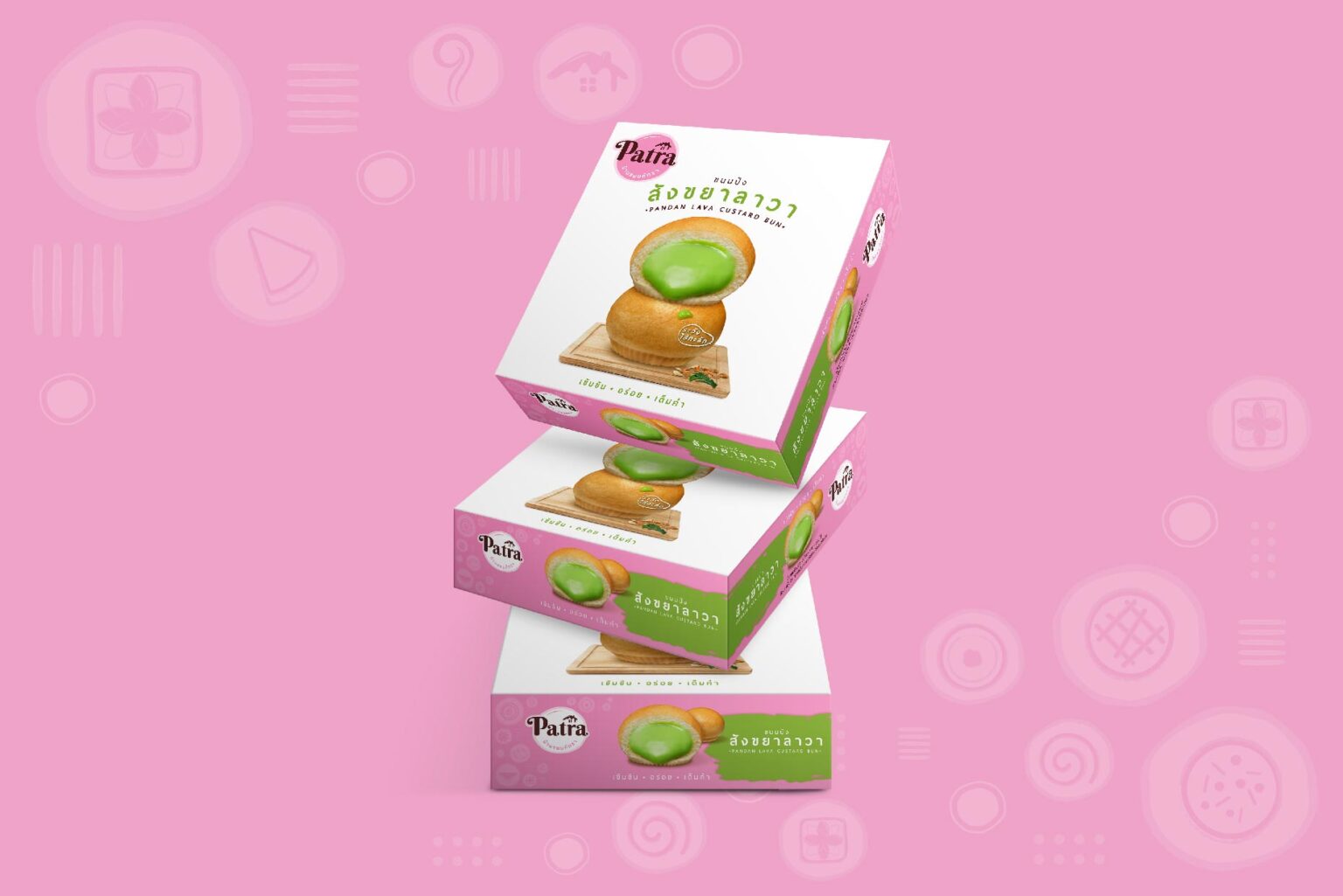 Baan Kanom Patra - Custard Bun : Packaging Design Project - strategic ...