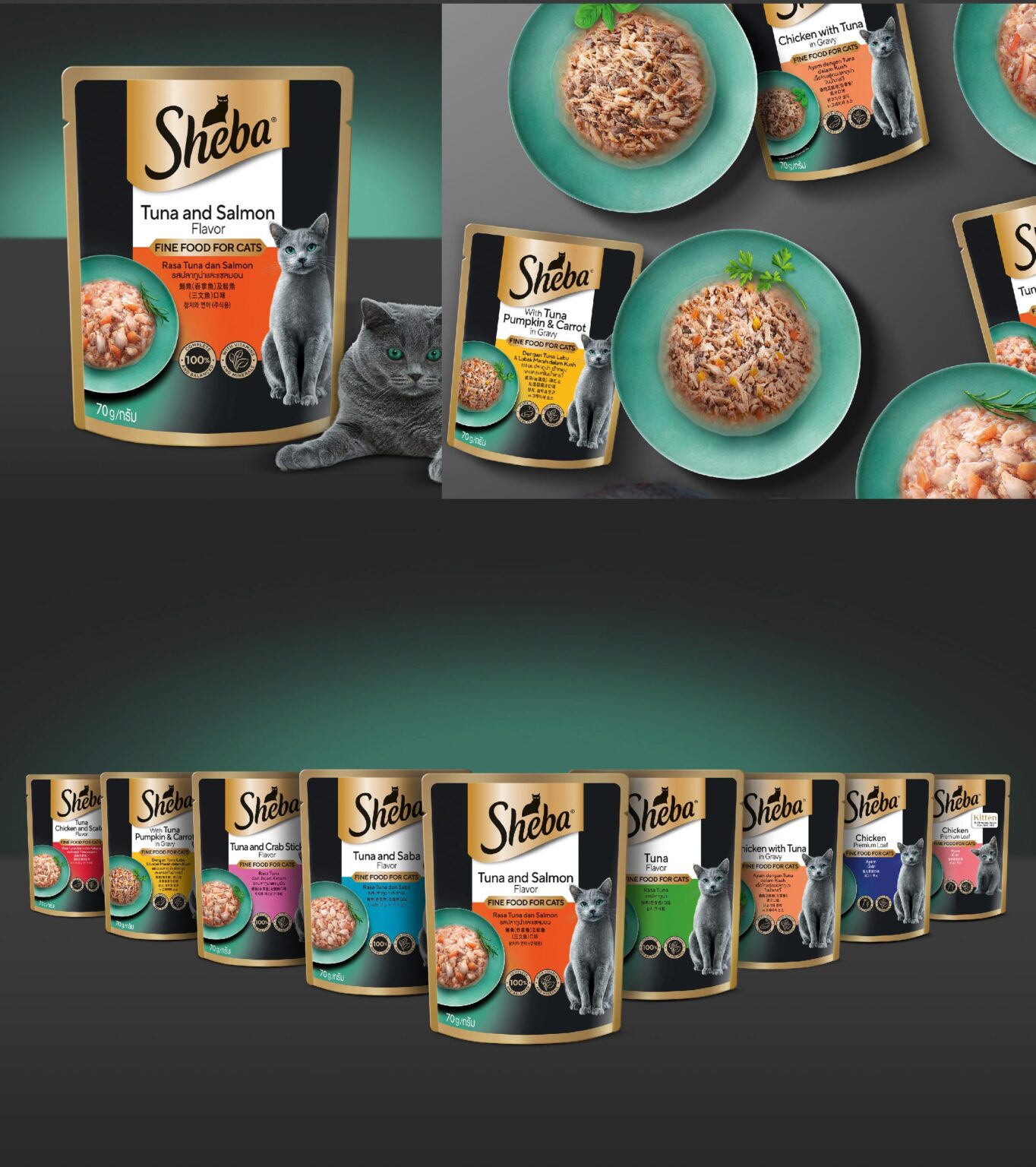 Sheba : Packaging Design Project/New Identity - strategic design agency