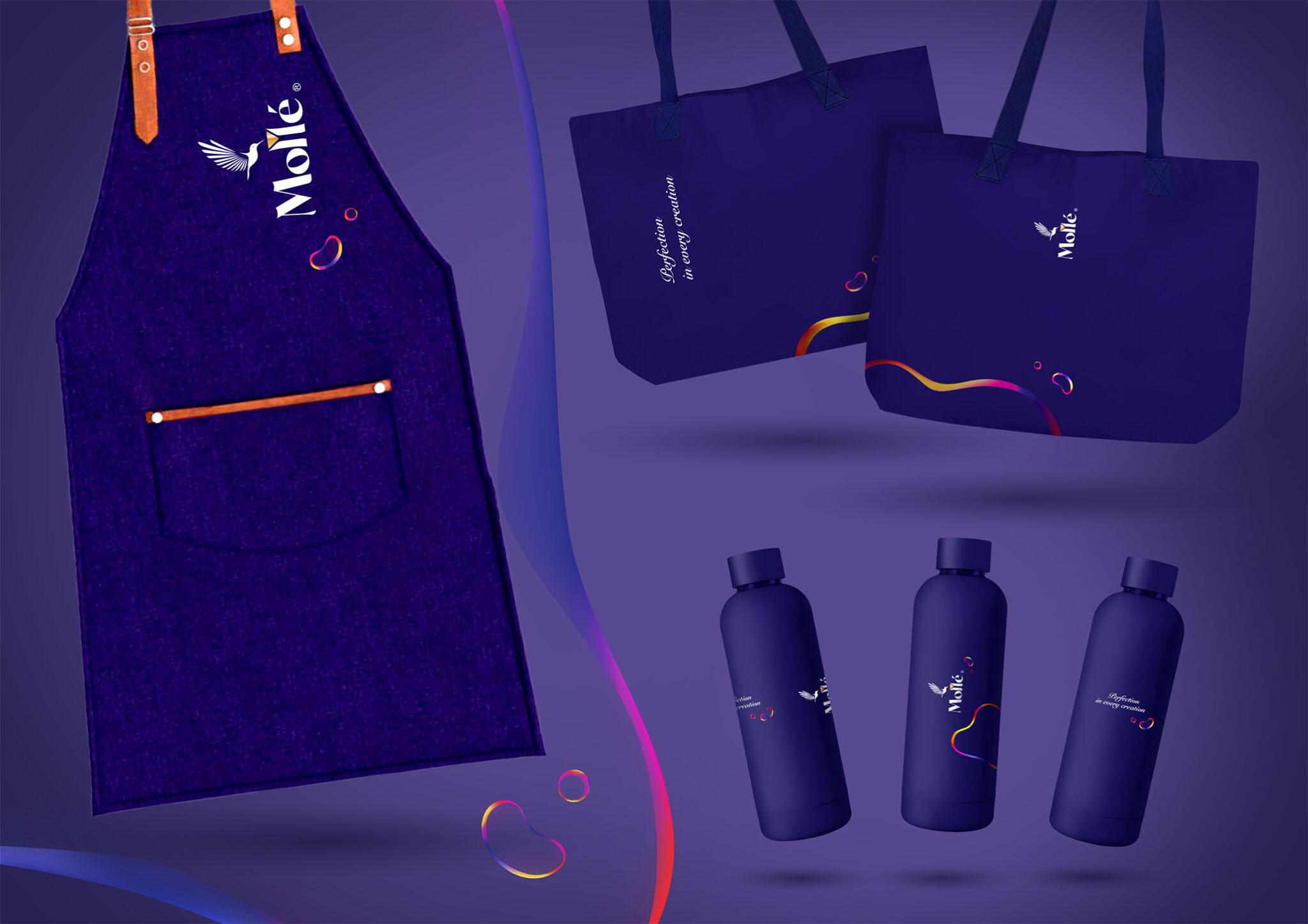 Molle – Flavoured Syrup : Merchandise design - strategic design agency