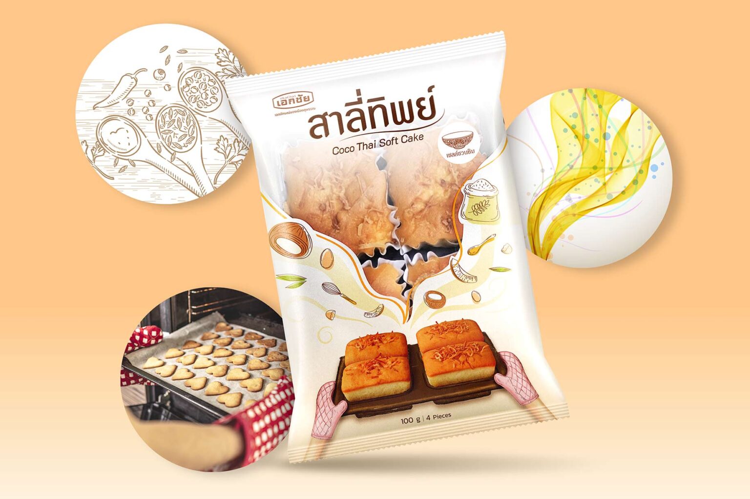 Ekachai - Salee Thip : Repackaging Design - strategic design agency