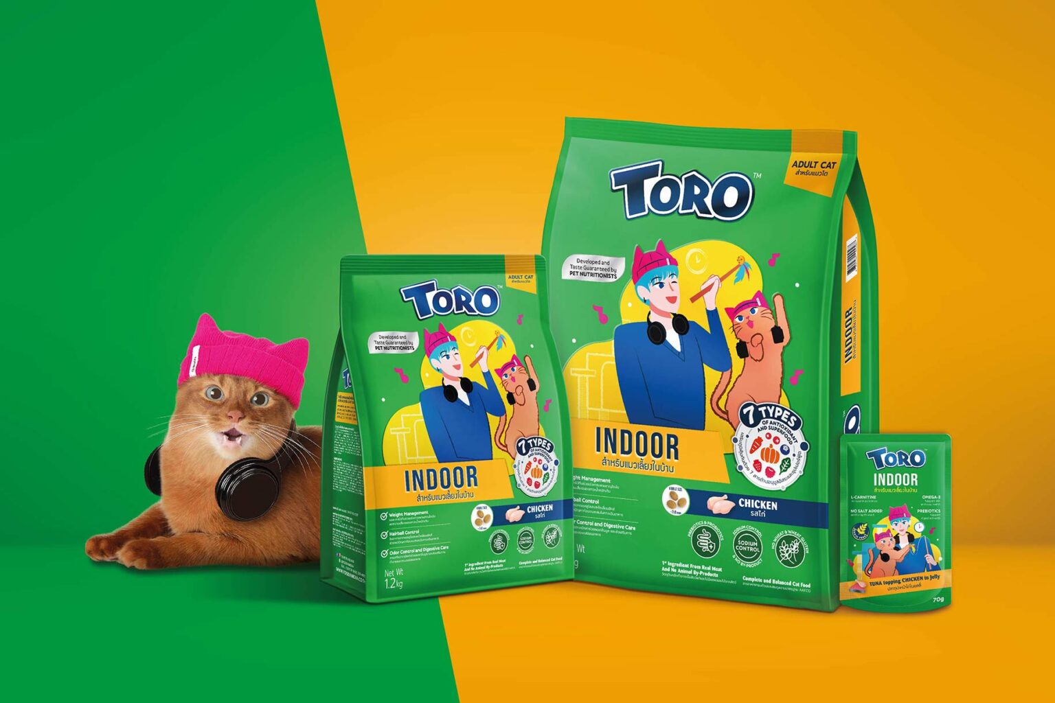 TORO - Cat food (Dry) : Repackaging Design Project - strategic design ...